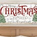 Large Merry Christmas Sign Merry Christmas to All Art Rustic Farmhouse ...