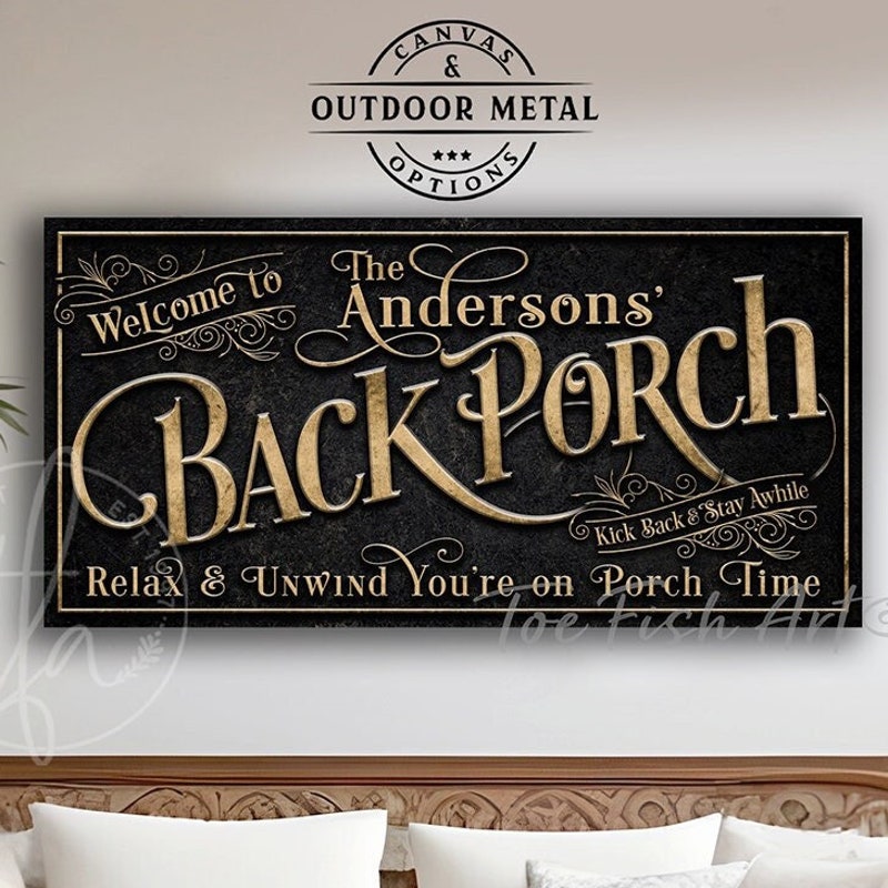 Outdoor Sign - Etsy