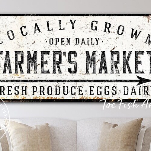 Large Farmhouse Sign Modern Farmhouse Wall Decor Rustic - Etsy