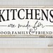 KITCHEN Gathering Place Sign Kitchens Are Made for Food Family | Etsy
