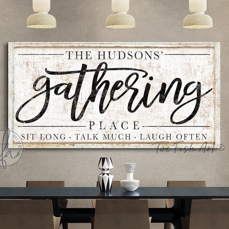 Country Sign Gathering Room - Etsy