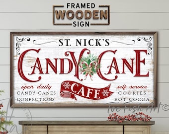 There's No Place Like Home for the Holidays Framed Wooden Sign Rustic ...