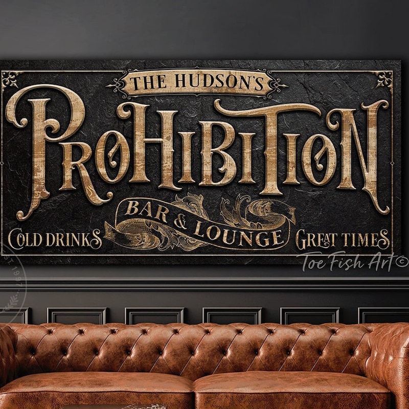 Prohibition Bar & Lounge - Etsy