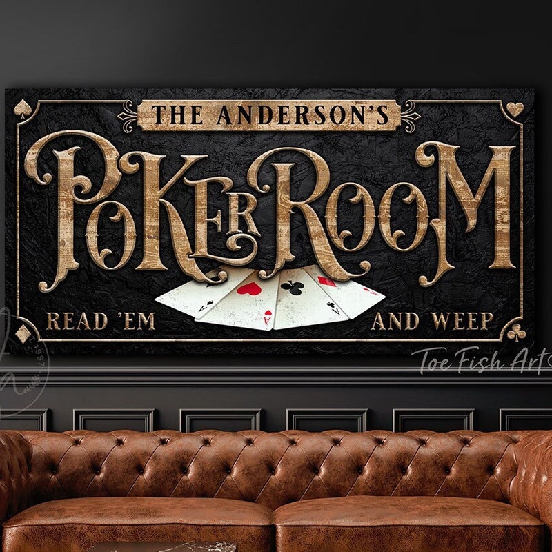 Poker Room Decor - Etsy