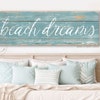 Coastal Decor Beach House Sign Custom Name Beach Shell Personalized ...