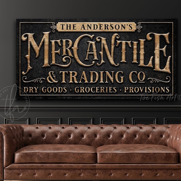 Mercantile Sign - Etsy