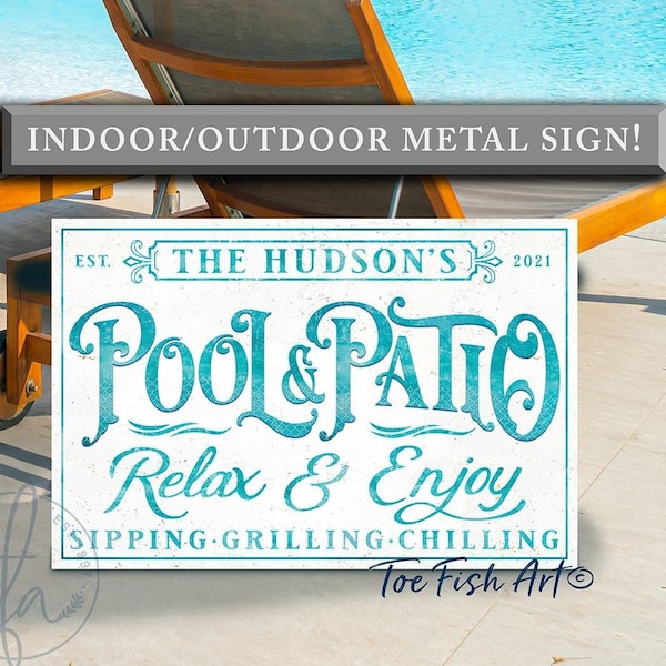 Pool Deck Signs - Etsy