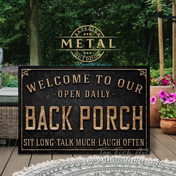 Back Porch Signs - Etsy