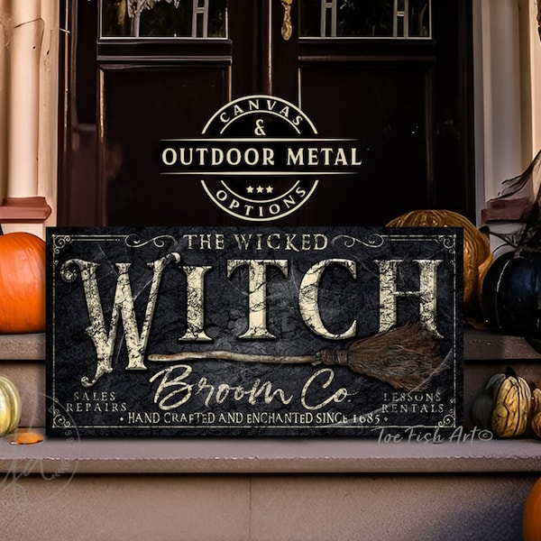 Wicked Witch Sign - Etsy