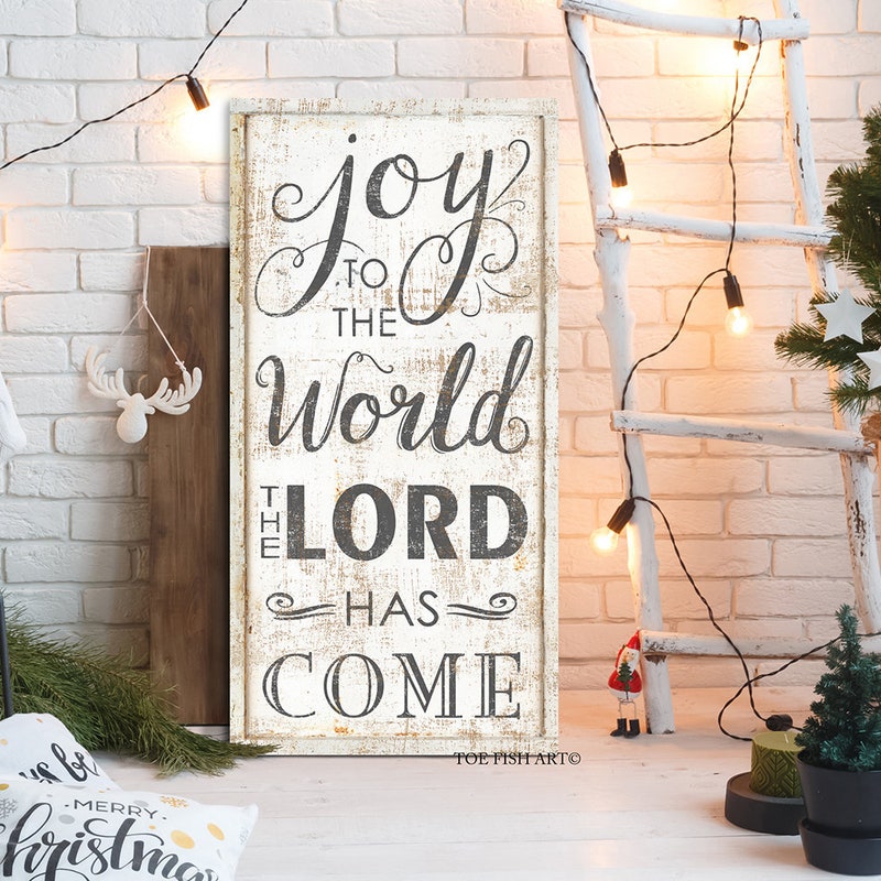 Joy Metal Sign - Etsy