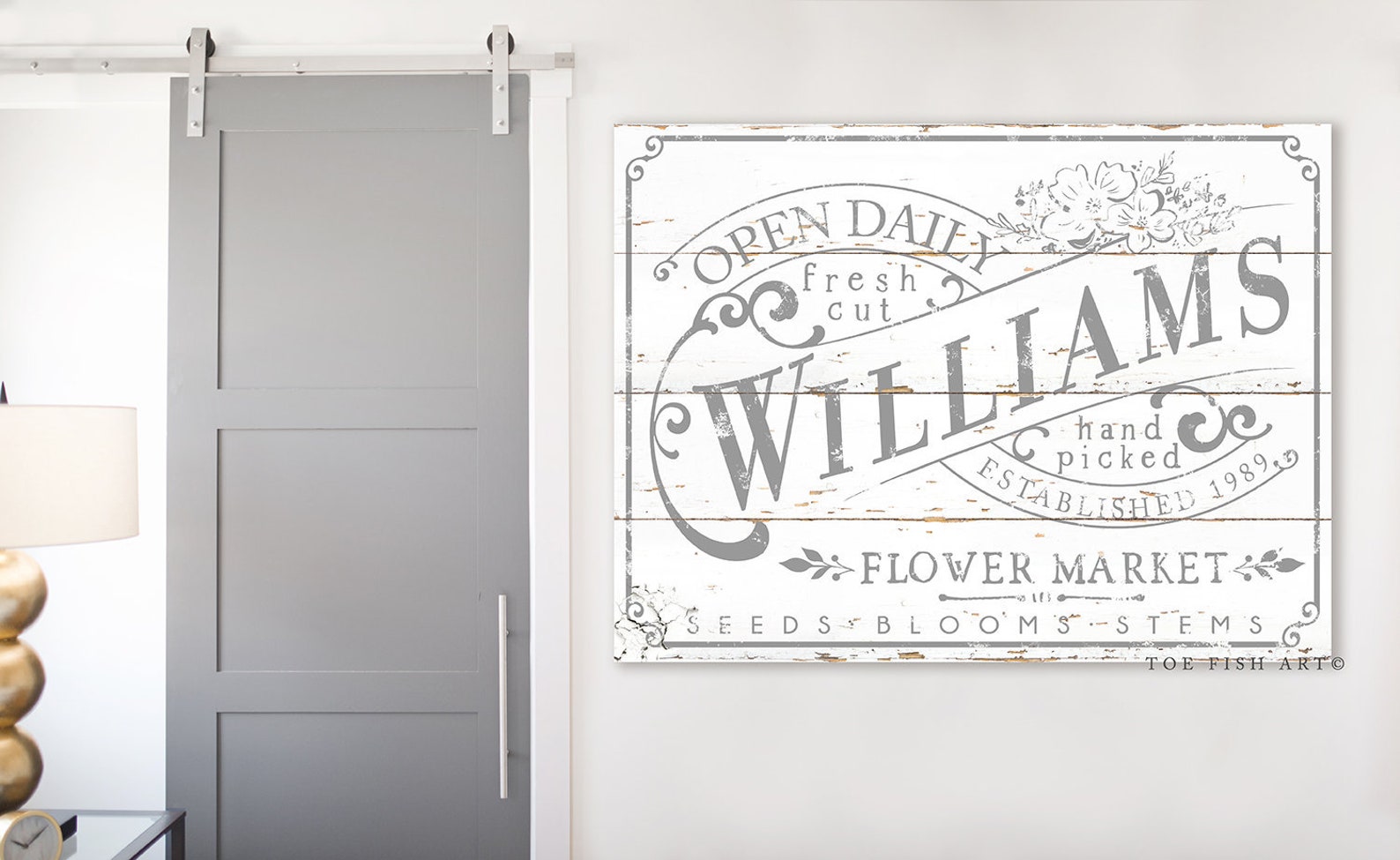 Custom Family Name Sign Last Name Established Sign Large - Etsy