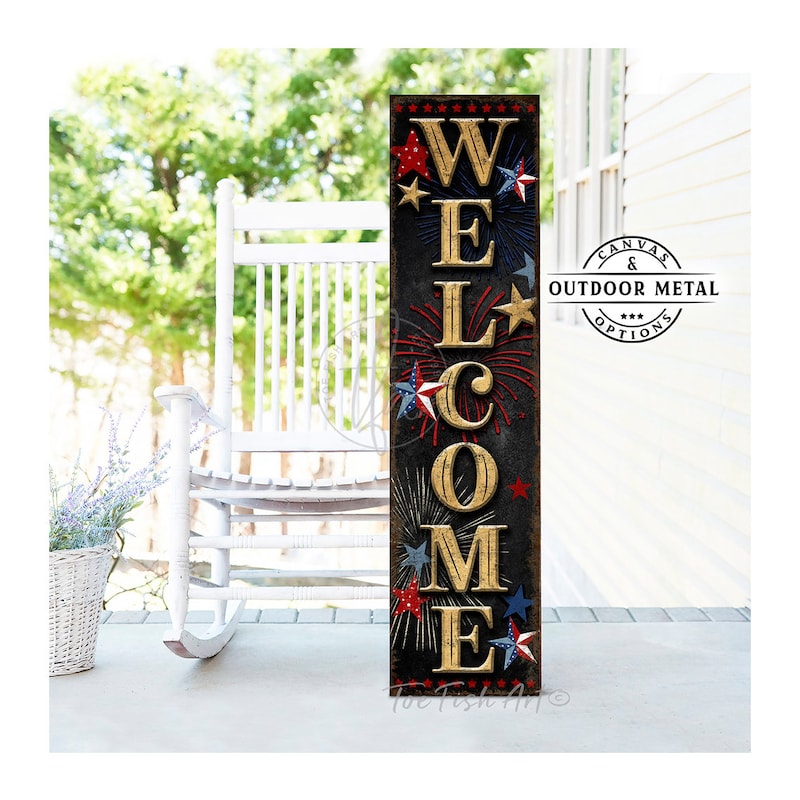 Americana Porch Signs - Etsy