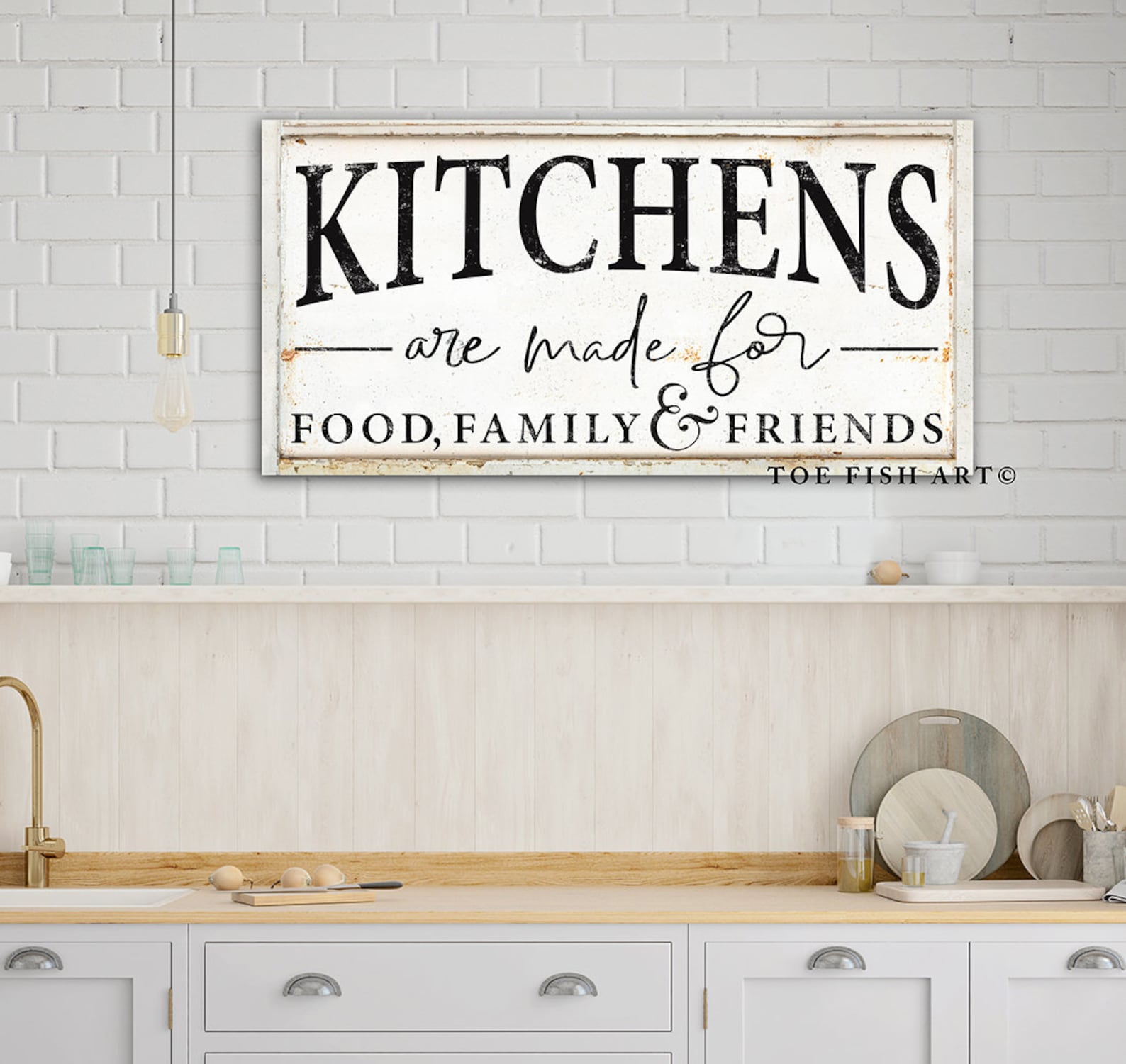 COCINA Letrero de lugar de reunión Las cocinas están hechas para ...