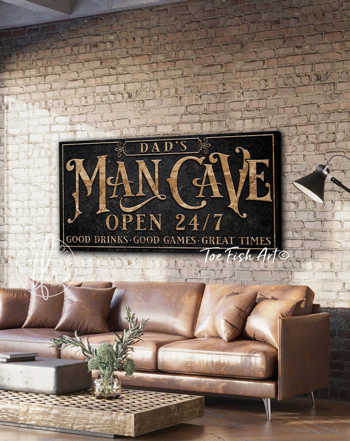 Personalized MAN CAVE Sign Custom Mancave Bar Modern Farmhouse - Etsy
