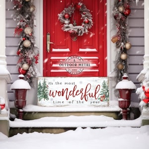 It's the Most Wonderful Time of the Year Sign Holiday Modern Farmhouse ...