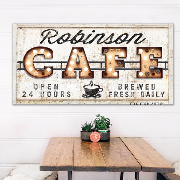 Cafe Sign - Etsy