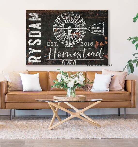 Rustic Vintage Living Room