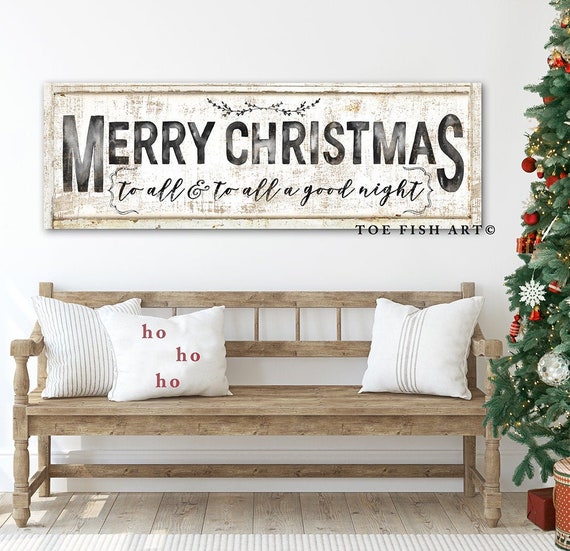 Merry Christmas Farmhouse
