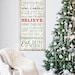 Christmas Rules Sign Canvas Print Holiday Decor Christmas - Etsy