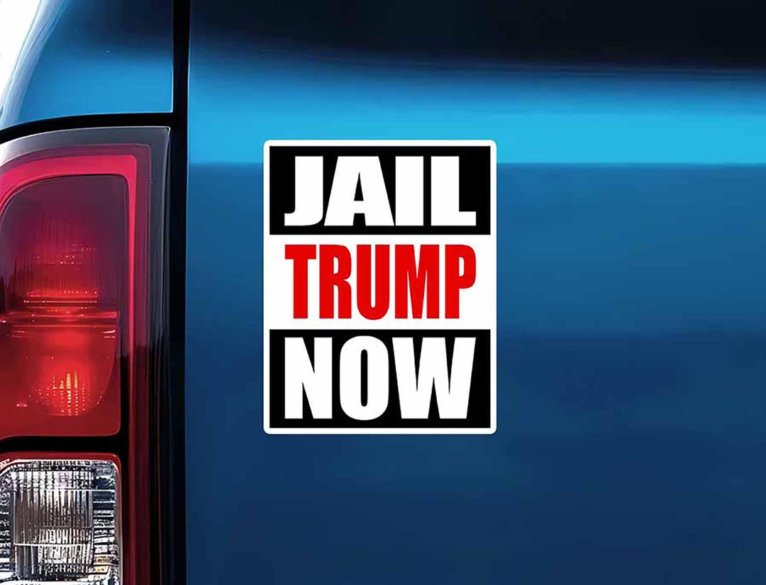 Anti-trump Bumper Sticker: Political Activist Vinyl Decal - Etsy