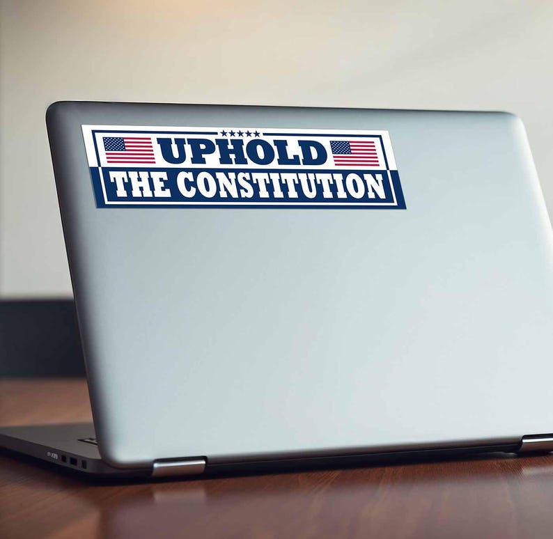 Uphold the Constitution, Anti-trump Bumper Sticker or Car Magnet: Anti ...