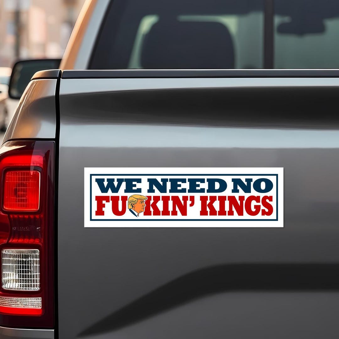 Anti-maga Bumper Sticker or Car Magnet: Political Protest Art - Etsy