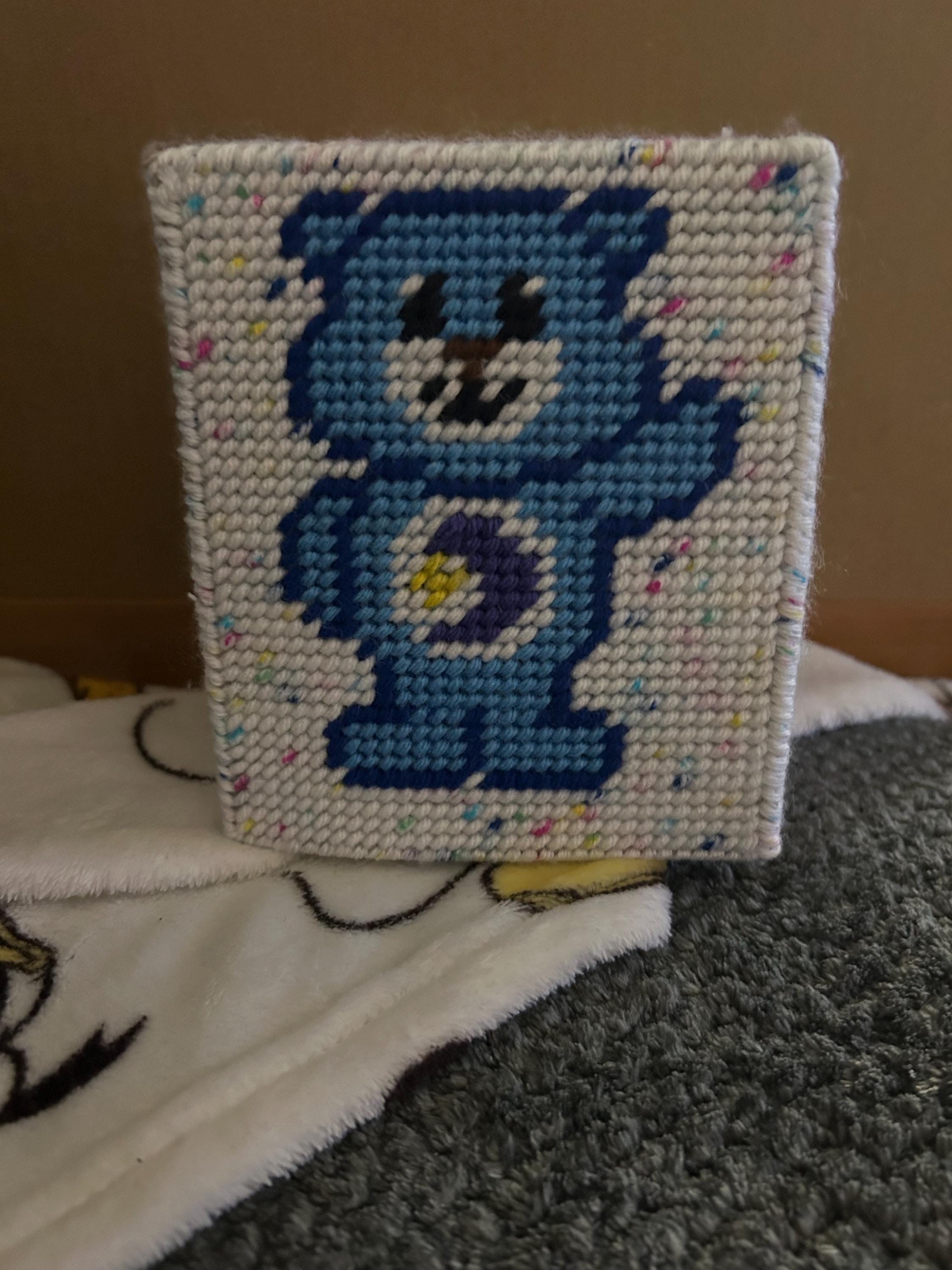 Character Tissue Box Covers Made From Plastic Canvas Handcrafted - Etsy