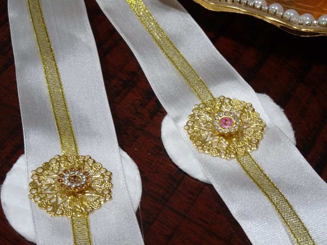 Henna Ceremony Ribbons, Mehndi Night Accessories, Hand Ribbons ...