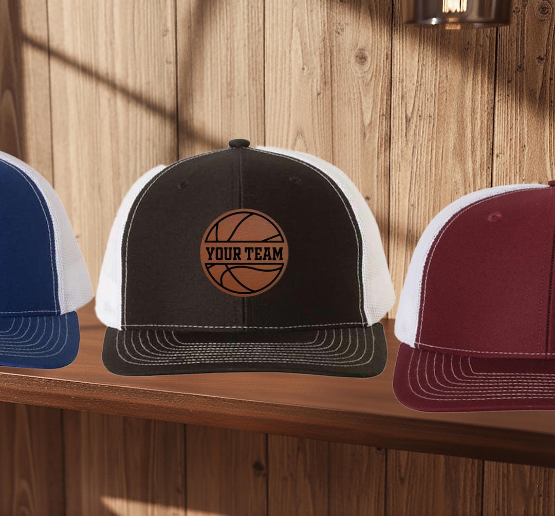 Custom Basketball Cap, Personalized Team Name Hat, Your Team Hat ...