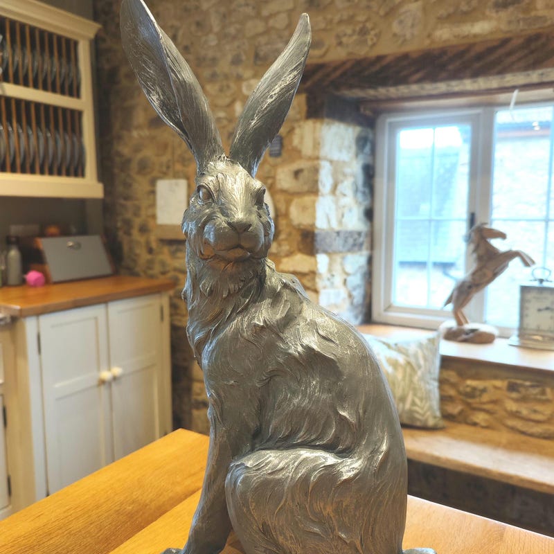 Unusual Hare Sculpture - Etsy UK