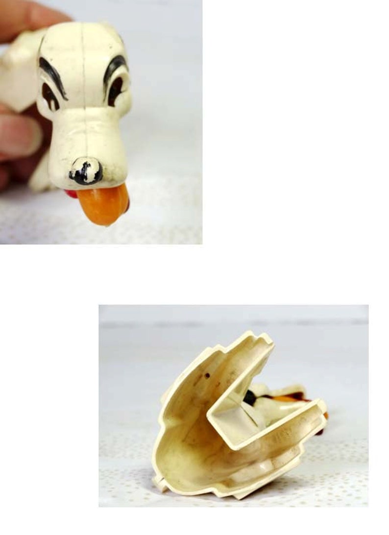 JVZ CO. 1940s Pluto Eating a Hot Dog Disneyanna Plastic Home | Etsy