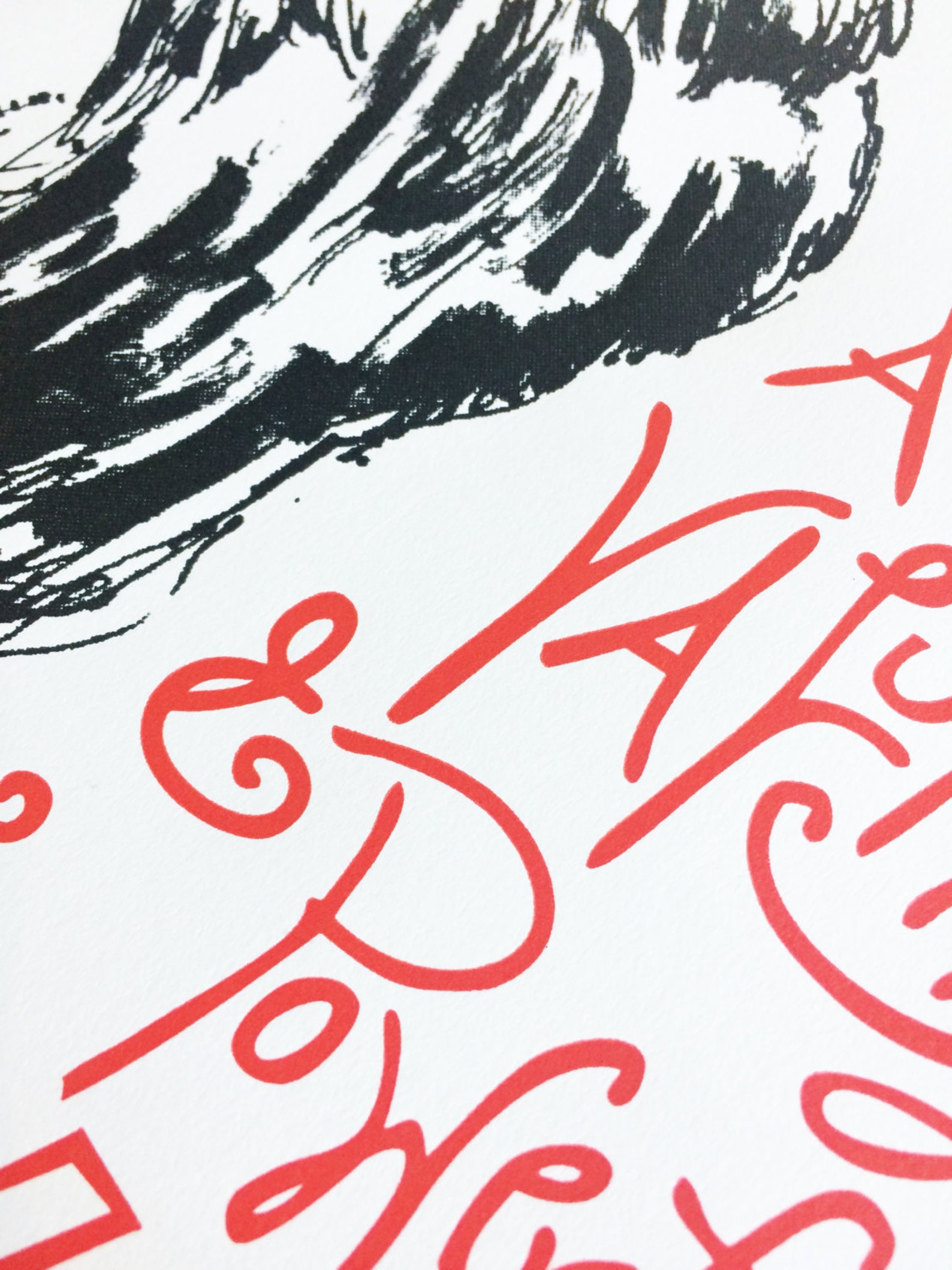 Hillary Rodham Clinton Letterpress Print - Etsy