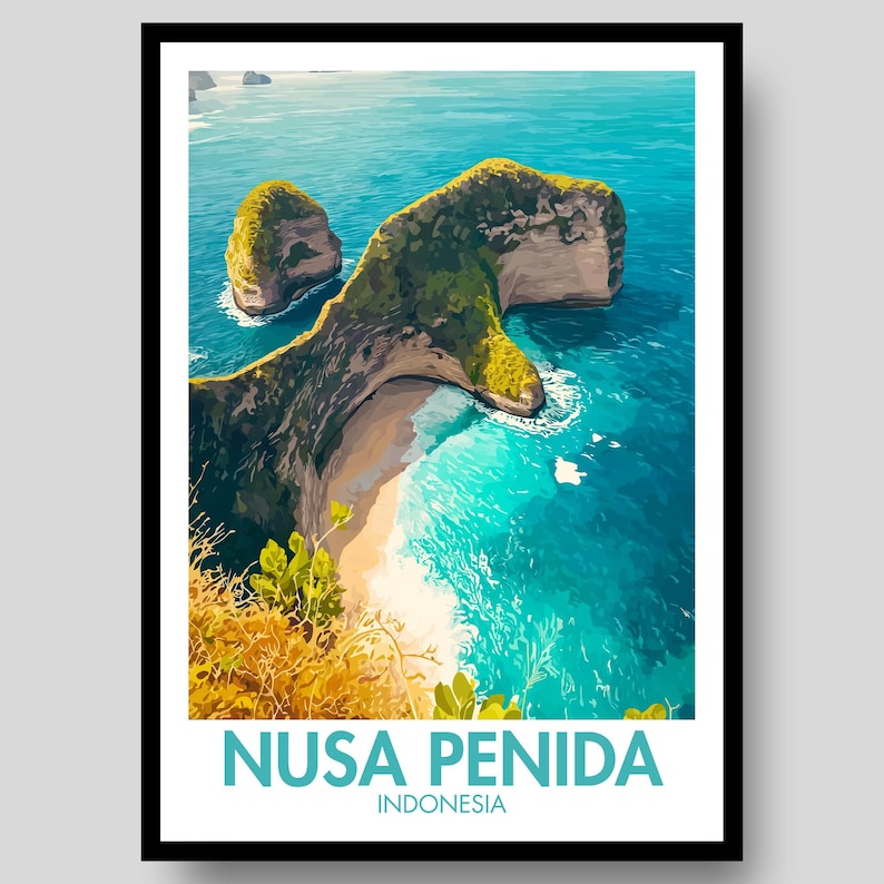 Nusa Penida - Indonesia Poster - Nusa Penida - Indonesia - Bali Poster ...