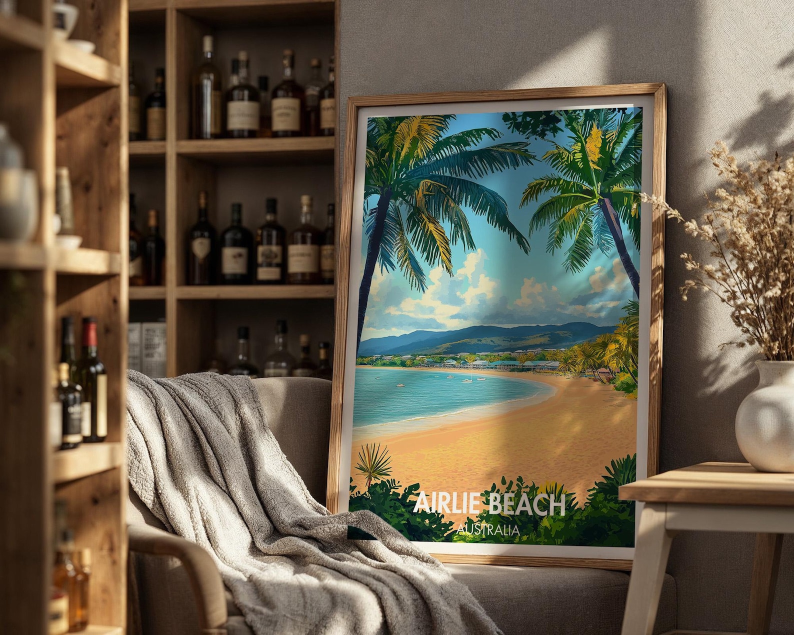 Airlie Beach Poster - Australian Wall Art - Australia Print ...