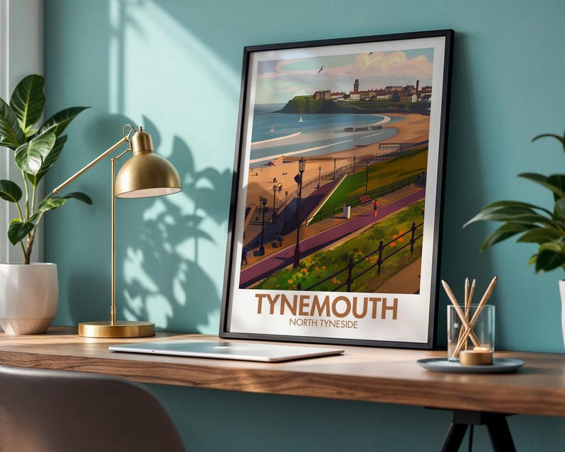 Tynemouth Poster - Newcastle Poster - Newcastle Upon Tyne - Newcastle ...