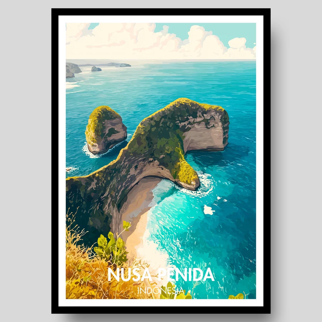 Nusa Penida - Indonesia Poster - Nusa Penida - Indonesia - Bali Poster ...