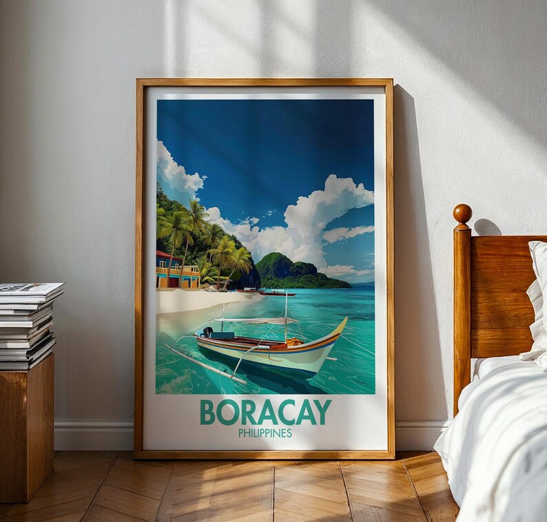 Boracay Poster - Philippines Wall Art - Boracay - Boracay Wall Art ...