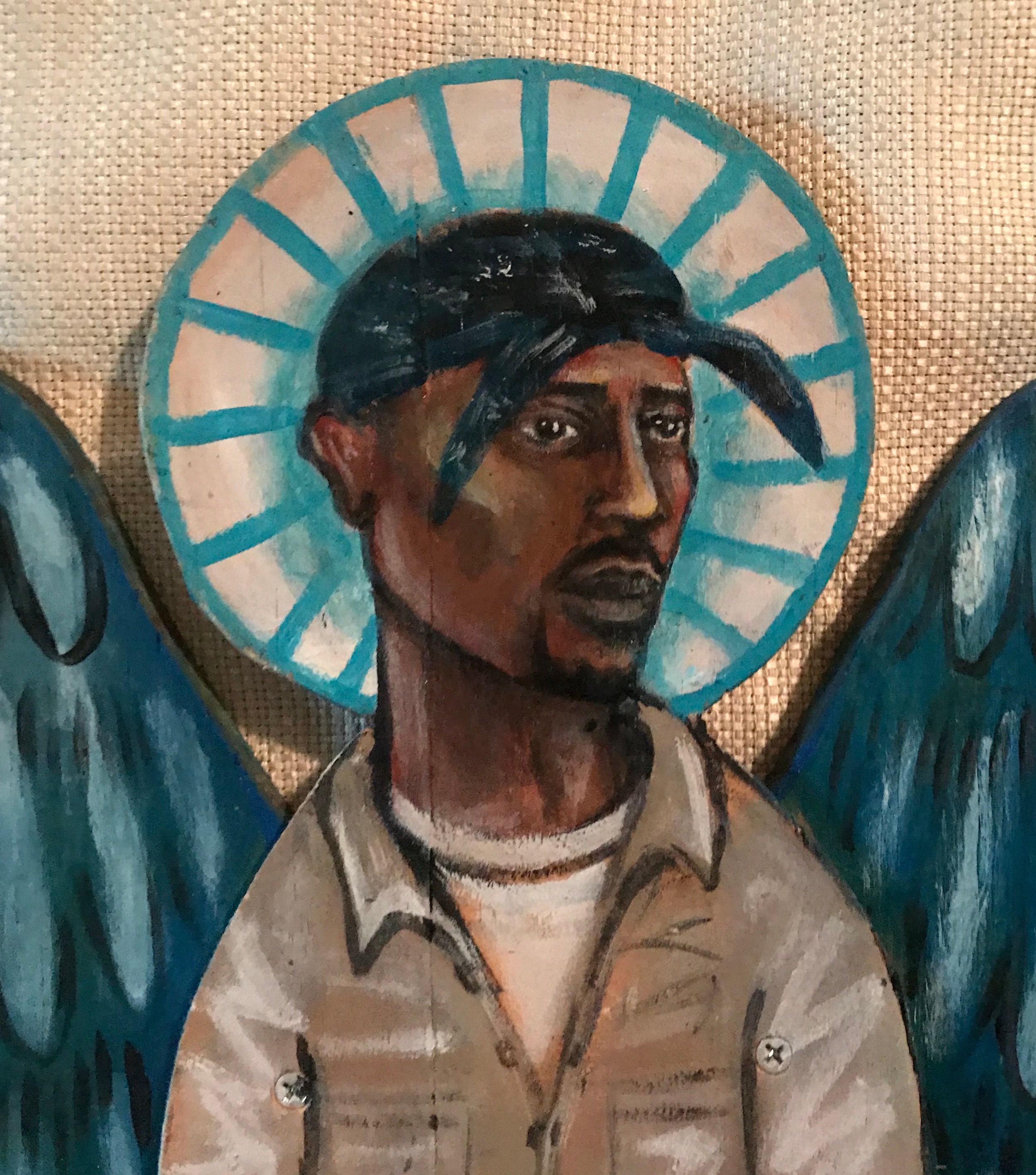 Tupac Art Tupac Painting Tupac Wood Art 2pac Art 2pac - Etsy