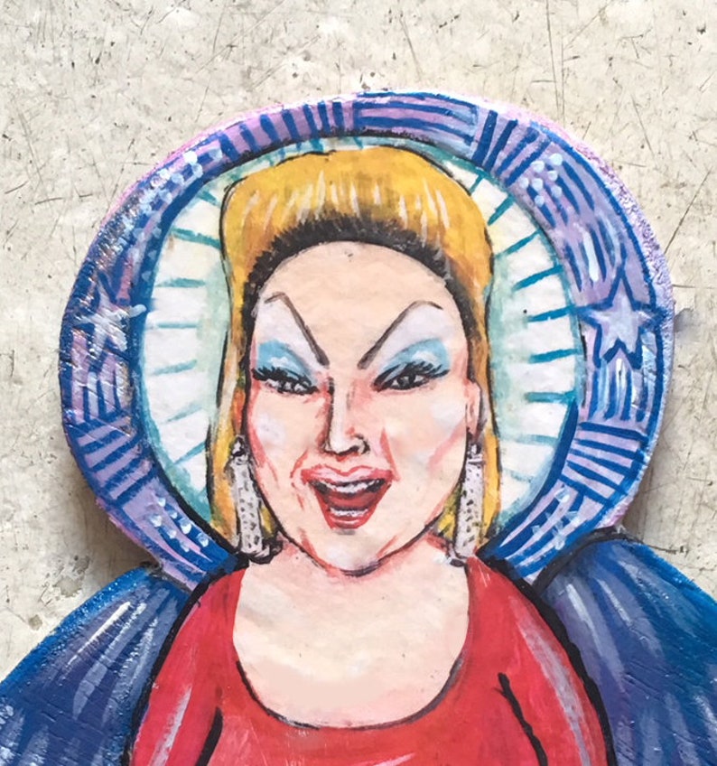 Divine Drag Queen Art 7 Divine Art Angel Icon Art - Etsy