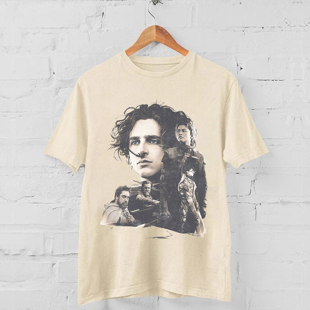 Dune Part 2 Shirt, Dune 2024 Movie Shirt, Timothee Chalamet, Zendaya ...