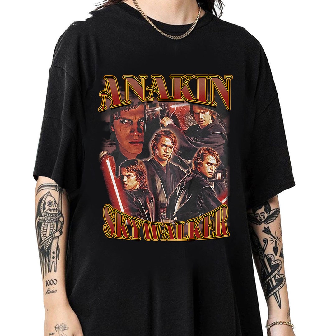 Anakin Skywalker 90s Vintage Unisex Shirt, Anakin Skywalker Star Wars ...