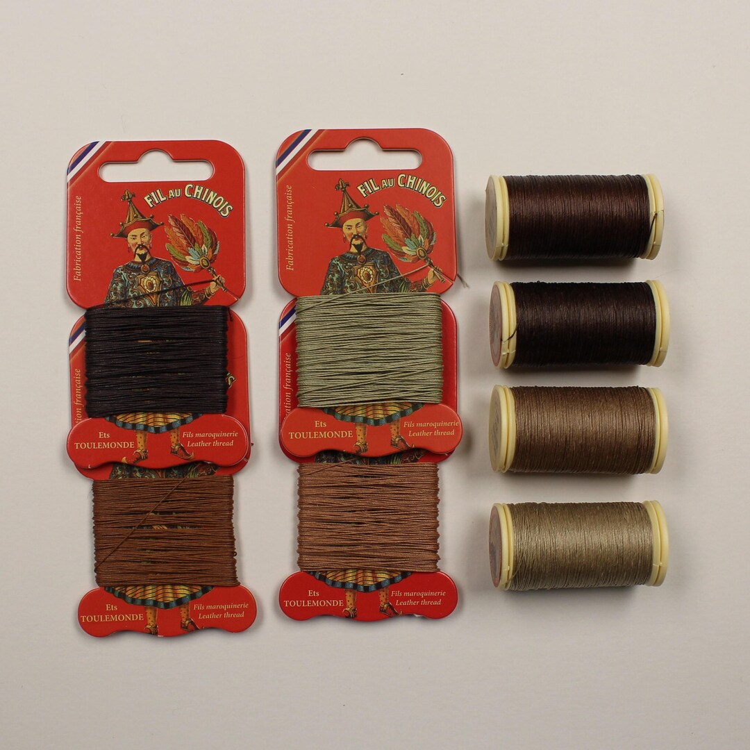 Brown Waxed Linen Thread | Best Thread for Bookbinding & Leatherwork ...