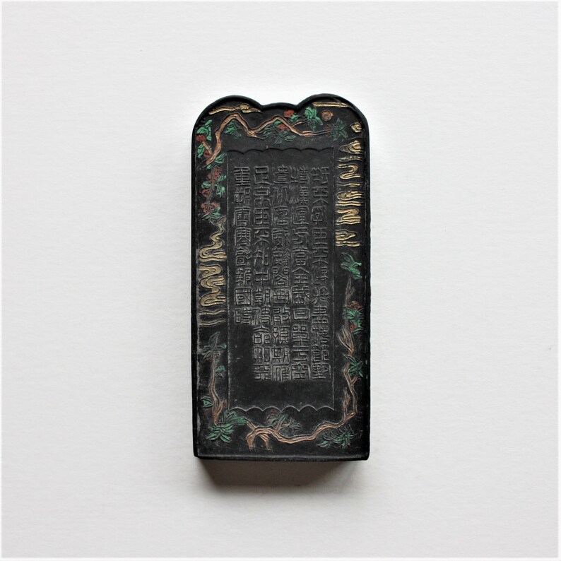 Goat 羊 Chinese Zodiac Antique Black Ink Stick for Calligraphy, 100 ...