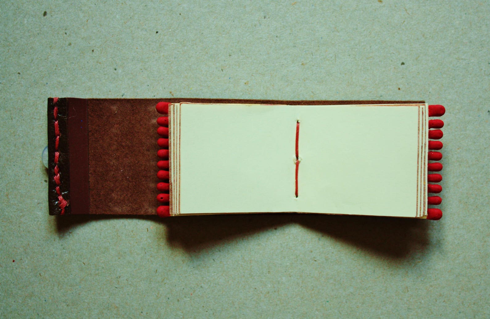 The Matchbook Book, Miniature Book, Mini Book, Matchbox Book, Notebook ...
