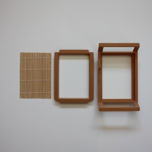 Mini Papermaking Kit - DIY Postcard Papermaking Mould, Japanese ...