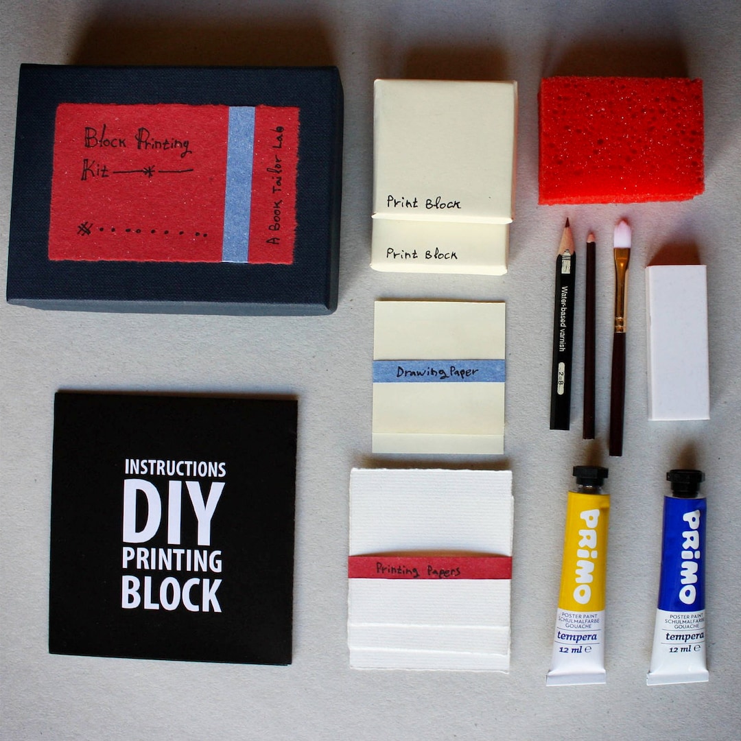 Stamp Making Kit, Everything You Need to Carve Your Own Stamps ...