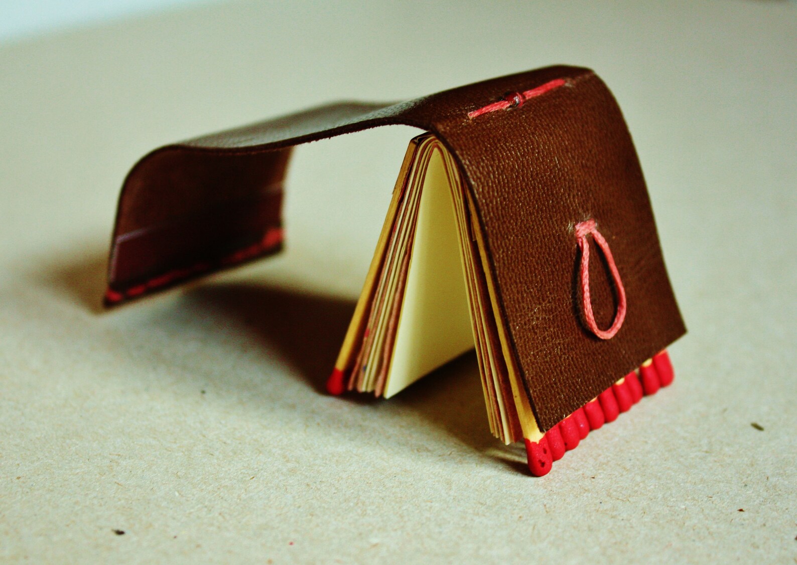The Matchbook Book, Miniature Book, Mini Book, Matchbox Book, Notebook ...