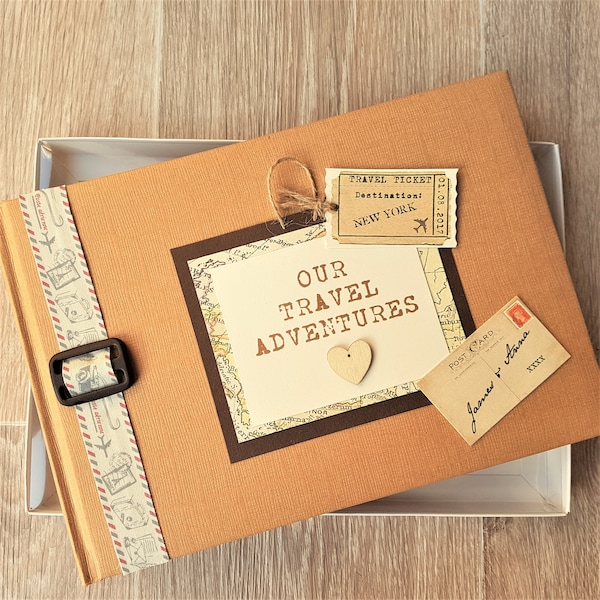 Travel Scrapbook - Etsy