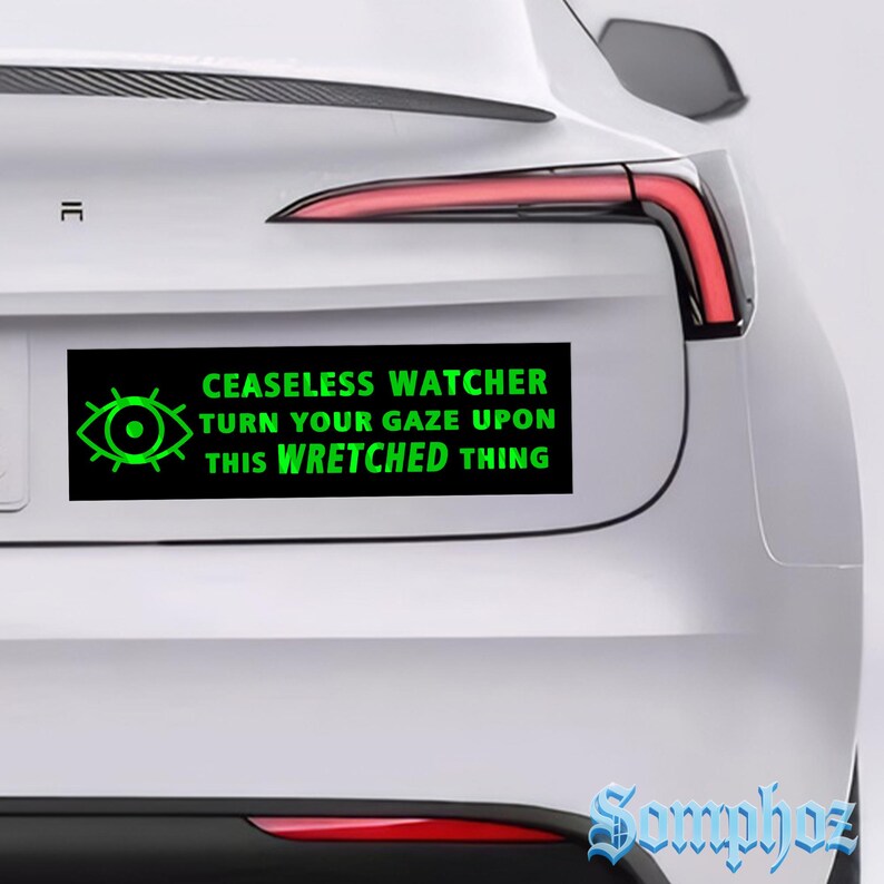 The Magnus Archives|car/bumper Sticker AND Magnet|high-quality Vinyl ...
