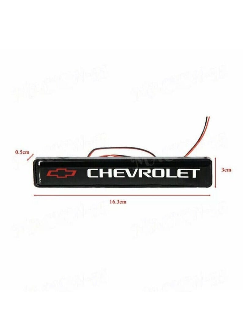 Fits Chevy Chevrolet Led Light Car for Front Grille Badge Illuminated ...